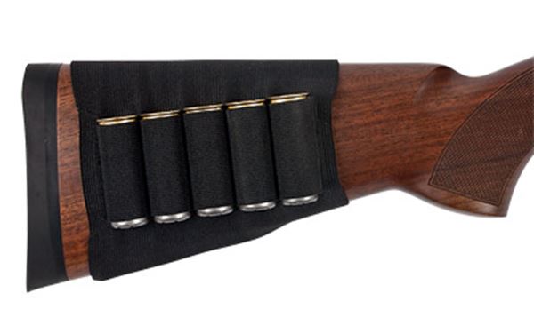 Allen Black Basic Buttstock 12 Gauge Shell Holder at K-Var