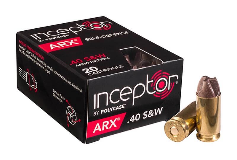 Polycase Inceptor ARX .40 S&W Ammo, 20 Rounds at K-Var