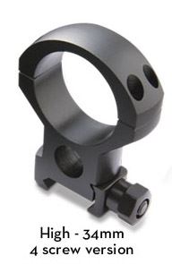 Burris Optics Xtreme Tactical 34 mm Riflescope Rings, Fits Picatinny ...