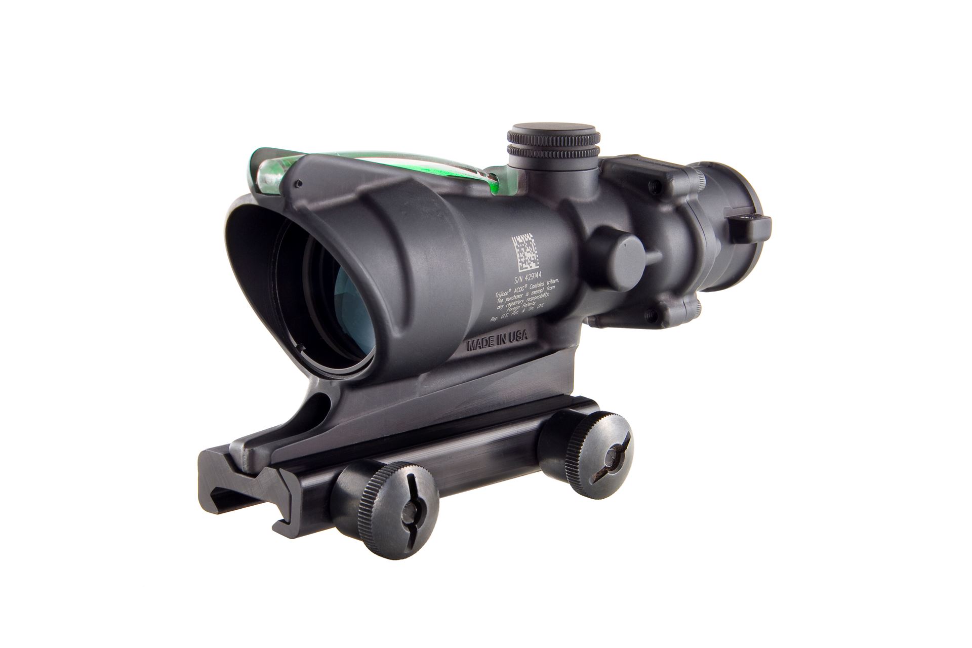 Trijicon ACOG® 4 x 32 Dual Illuminated Green Horseshoe/Dot .223 BAC ...