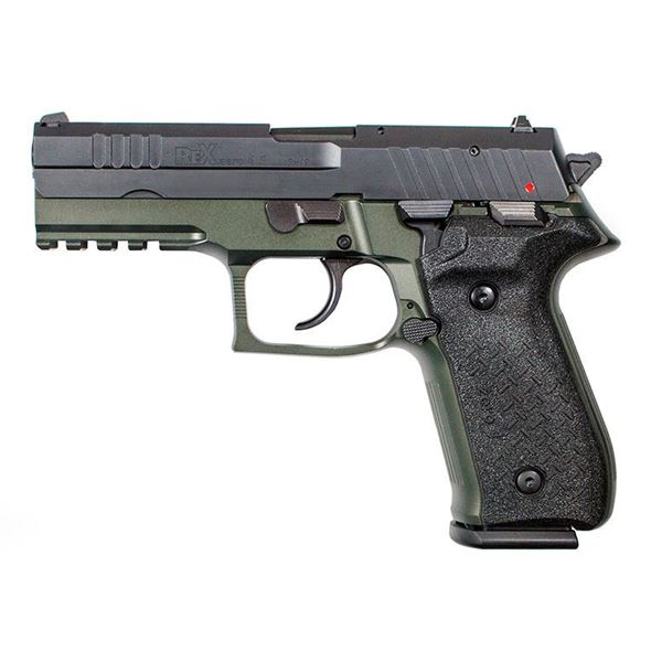 Arex Rex Zero 1S-07 OD Green 9mm Semi-Automatic 17 Round Pistol at K-Var