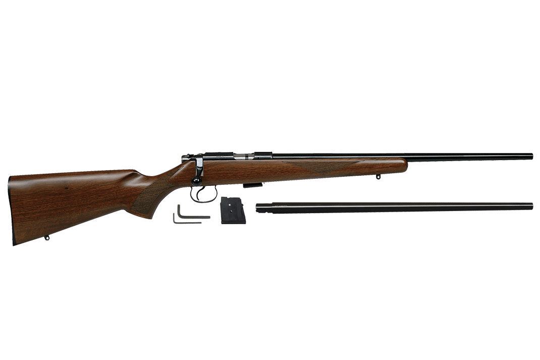 CZ 455 American 22LR, 17HMR BARREL combo at K-Var