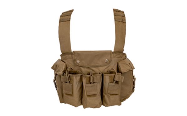 NCSTAR VISM AK CHEST RIG TAN at K-Var