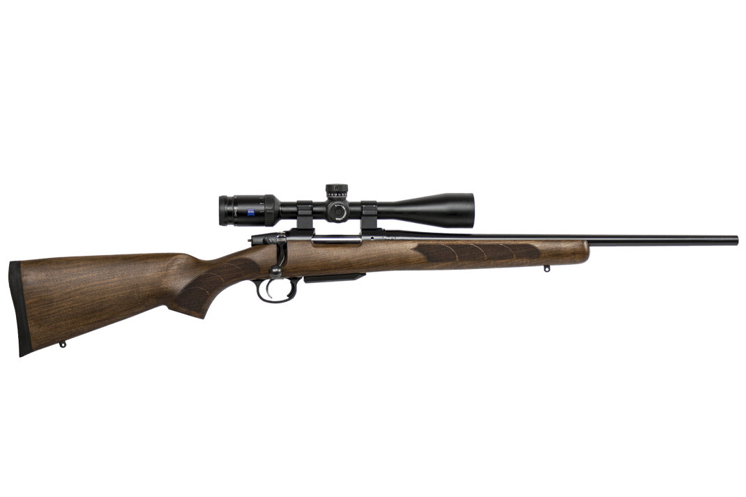CZ 557 Sporter .308 Win (Short Action) Features a Walnut stock at K-Var