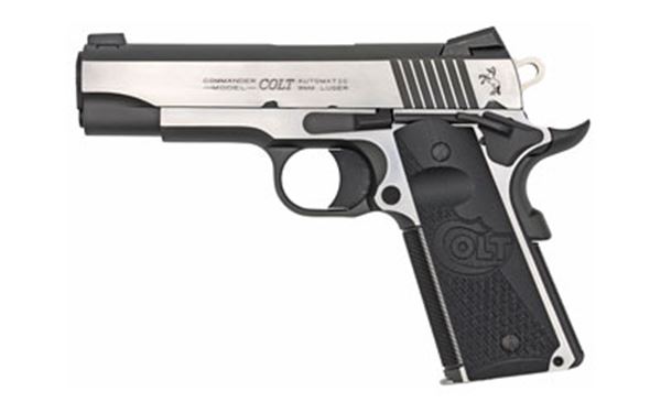 COLT COMMANDER 9MM 4.25" TT NNS at K-Var