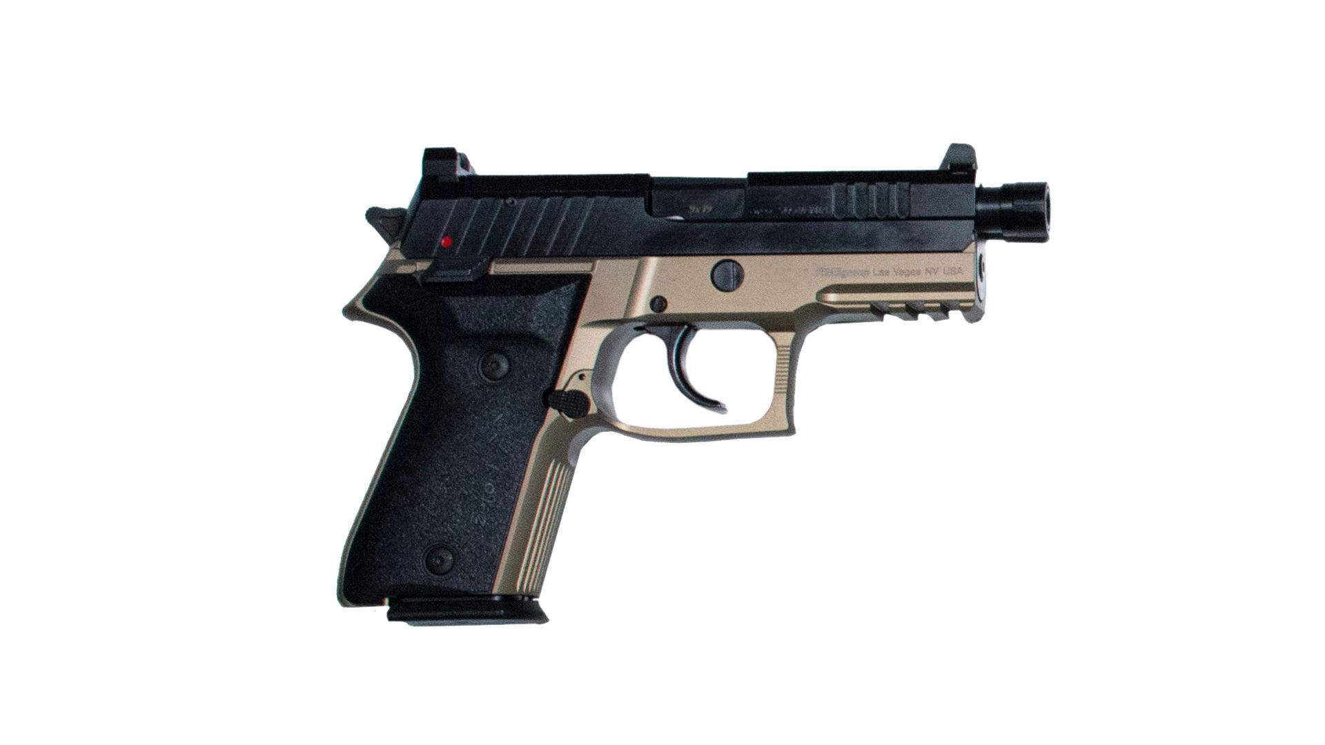 Arex Rex Zero 1 Tactical Compact Flat Dark Earth 9mm Semi-Automatic 17 ...
