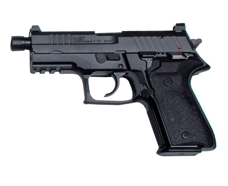 Arex Rex Zero 1TC-01 Black 9mm Semi-Automatic 17 Round Pistol at K-Var
