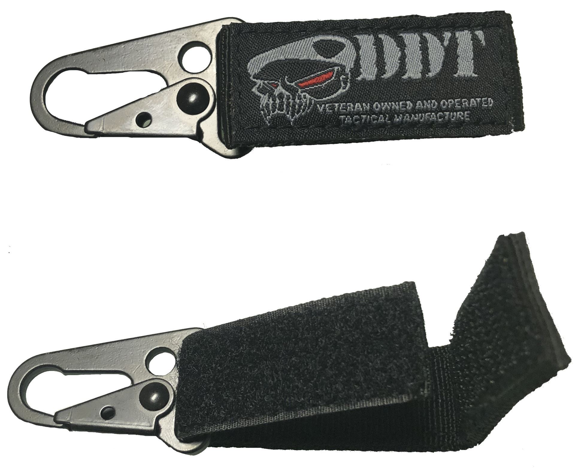 DDT Logo Velcro Hook Loop Key Chain at K-Var