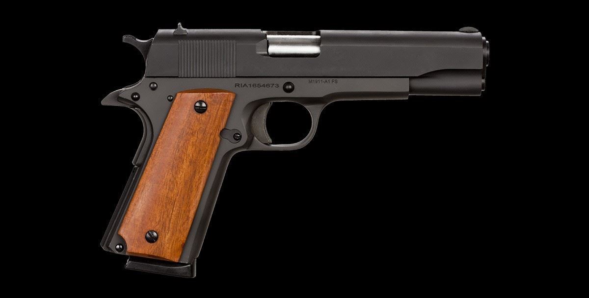 Rock Island Armory,1911 GI Standard FS, 45 ACP, 8Rd, 5" Barrel, CA ...