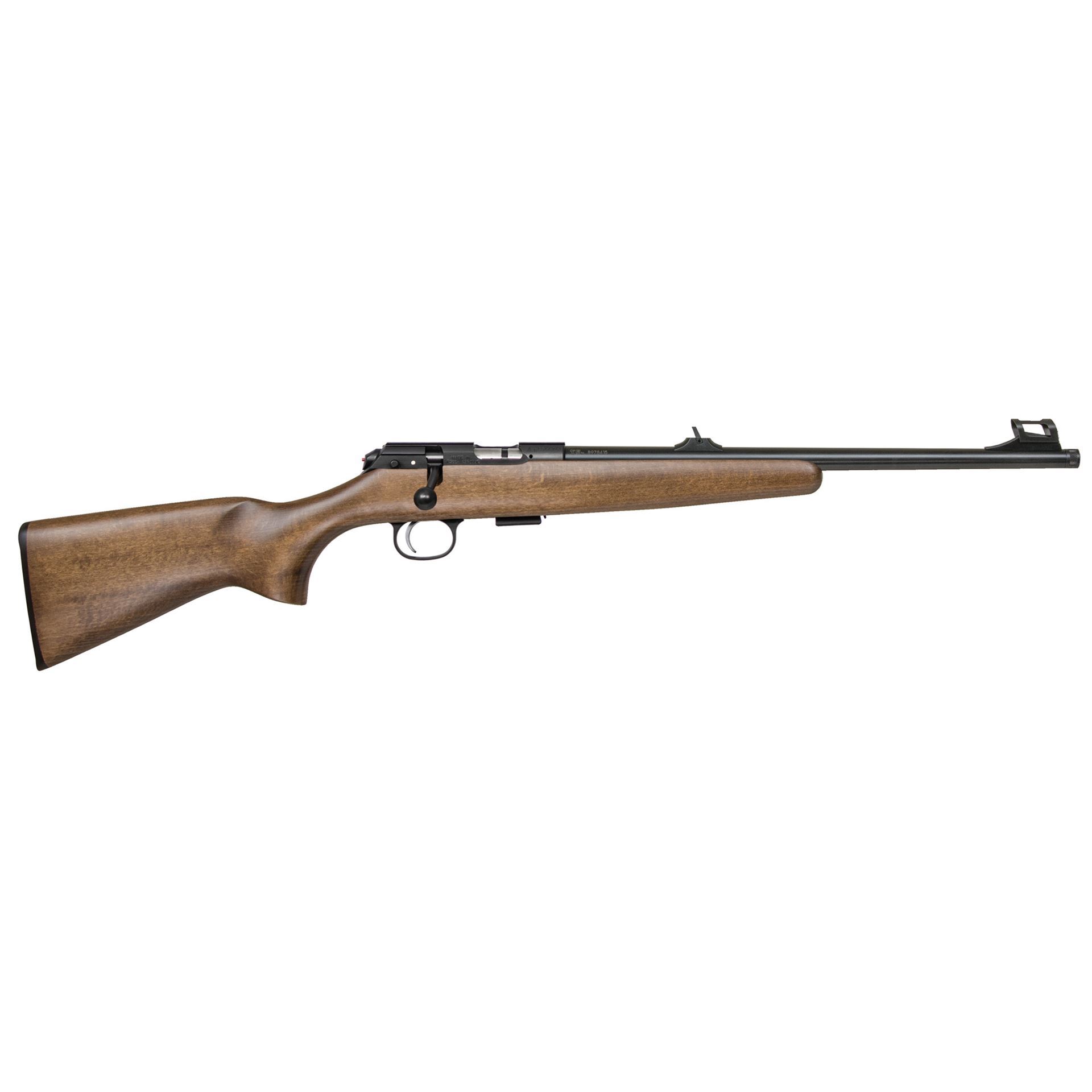 CZ 457 Scout 22LR Wood Bolt Action 5 Round Rifle with Adjustable Sights ...