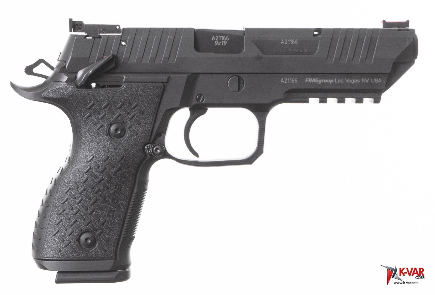 Arex Rex Alpha 9mm Black Semi-Automatic 20 Round Pistol at K-Var
