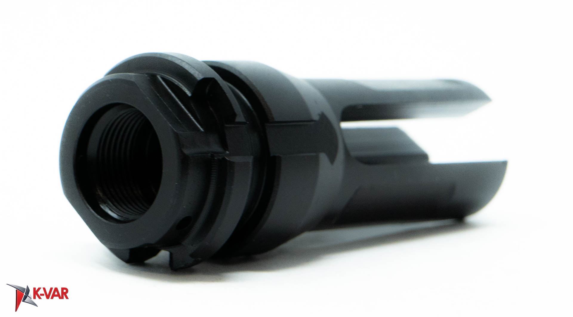 Dead Air Armament Key Mount Flash Hider M15 x 1 LH at K-Var