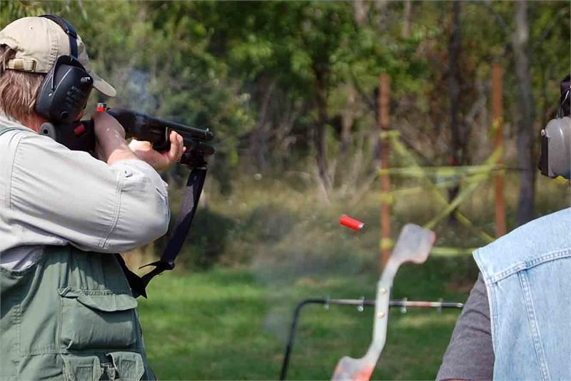 Rotator® Target System – Rotary Action Handgun-Shotgun Target at K-Var