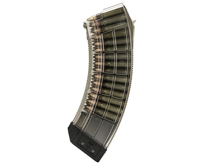 US Palm AK30R ClearPolymer AK47 Magazine 30rd at K-Var