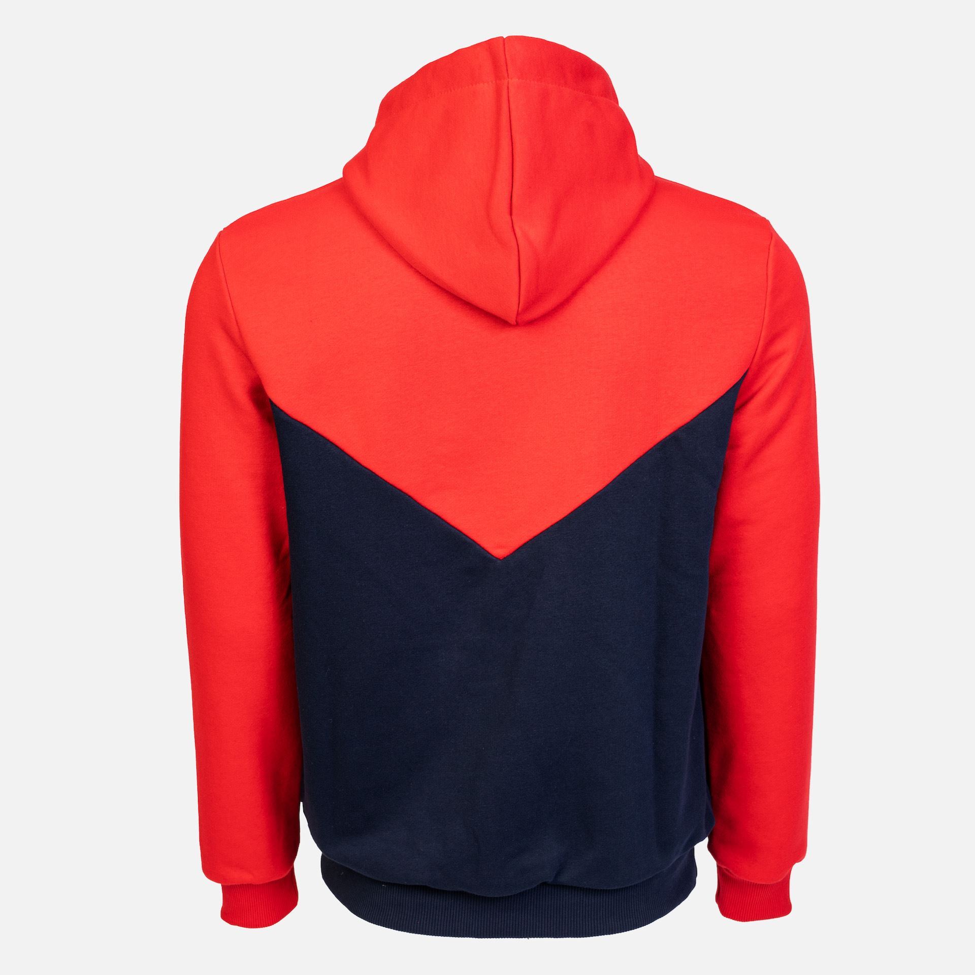 Arsenal Blue / Red Sport Cotton-Poly Relaxed Fit Pullover Hoodie at K-Var