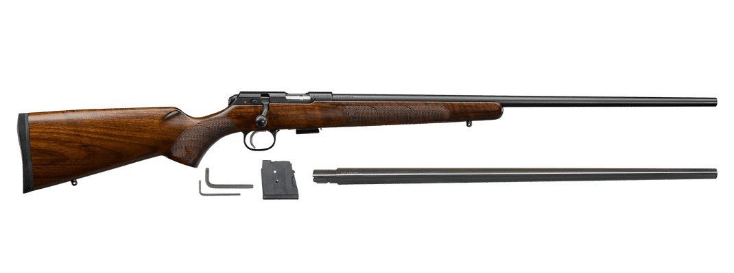 CZ 457 American 22LR 17HMR Combo Bolt Action Rifle at K-Var