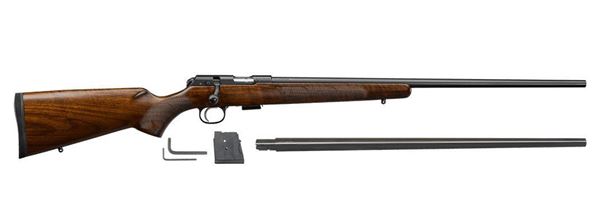 CZ 457 American 22LR 17HMR Combo Bolt Action Rifle at K-Var