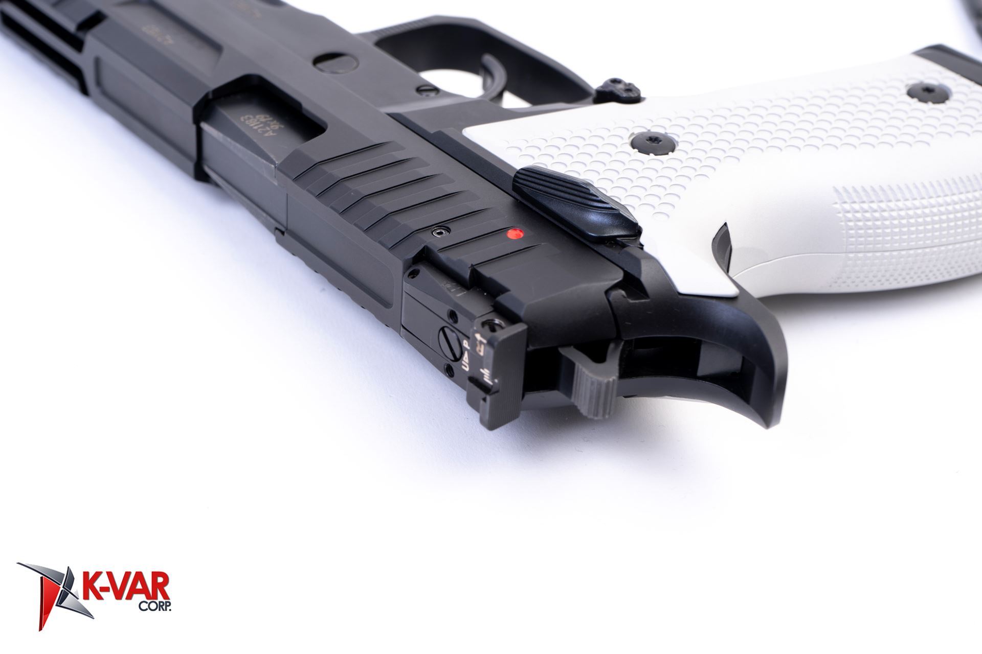 Arex Rex Alpha 9 9mm Black with White Aluminum Grips Semi-Automatic 20 ...