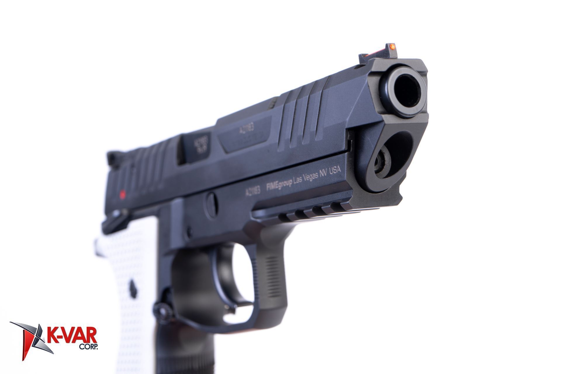 Arex Rex Alpha 9 9mm Black with White Aluminum Grips Semi-Automatic 20 ...