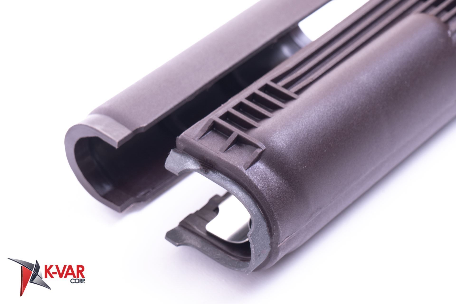 Arsenal Plum Polymer Handguard Set with Stainless Steel Heat Shield for ...