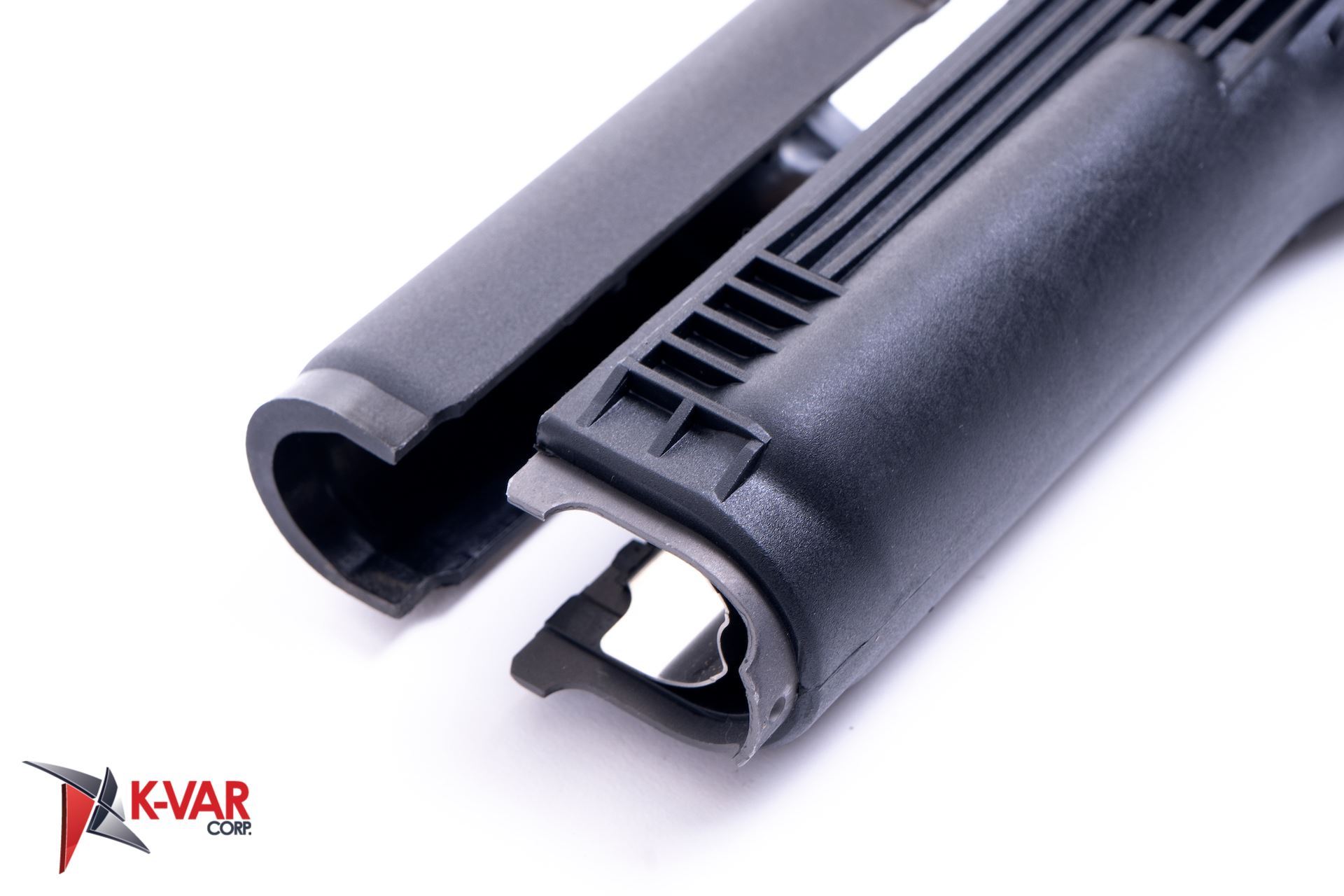 Arsenal Black Polymer Handguard Set with Stainless Steel Heat Shield ...