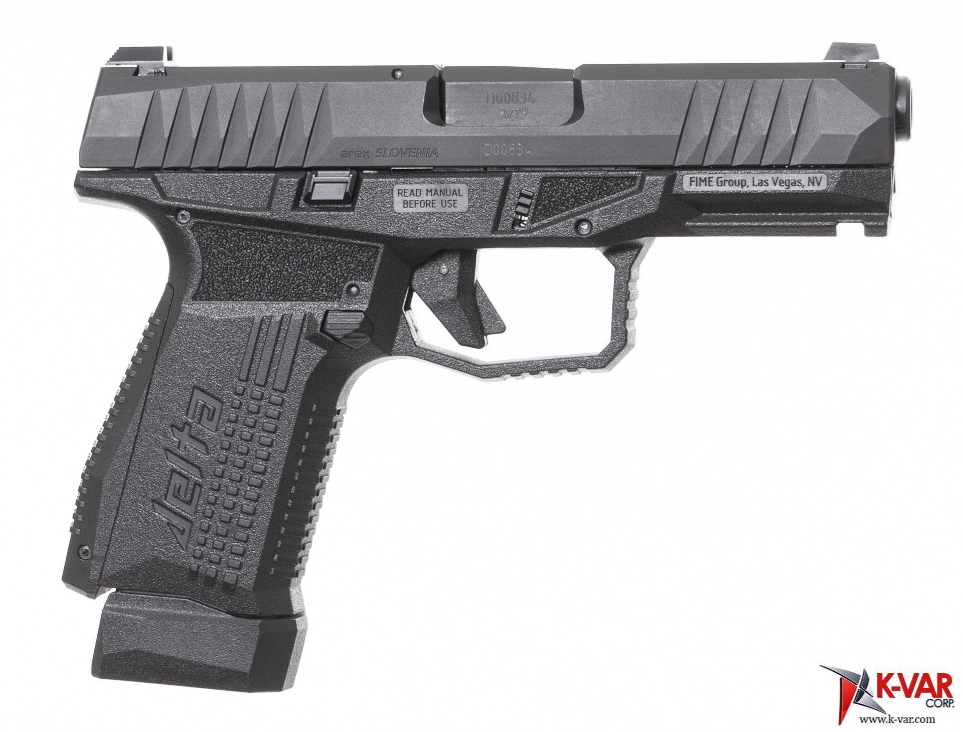 Arex Rex Delta Ultimate Package 9mm Pistol 8 Magazines at K-Var
