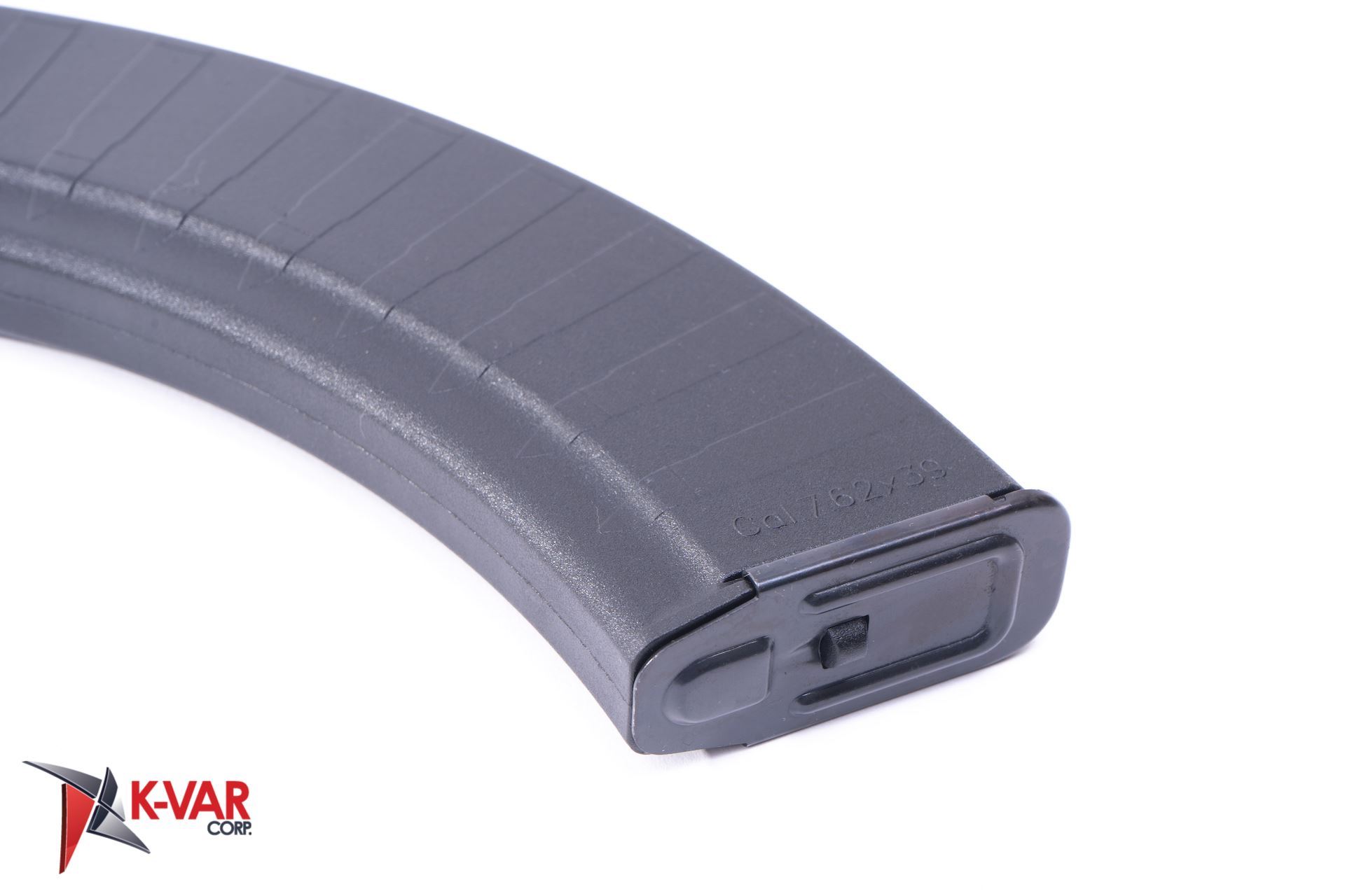 Polymaggs Pack of 4 7.62x39mm Black Polymer 40 Round Magazines at K-Var