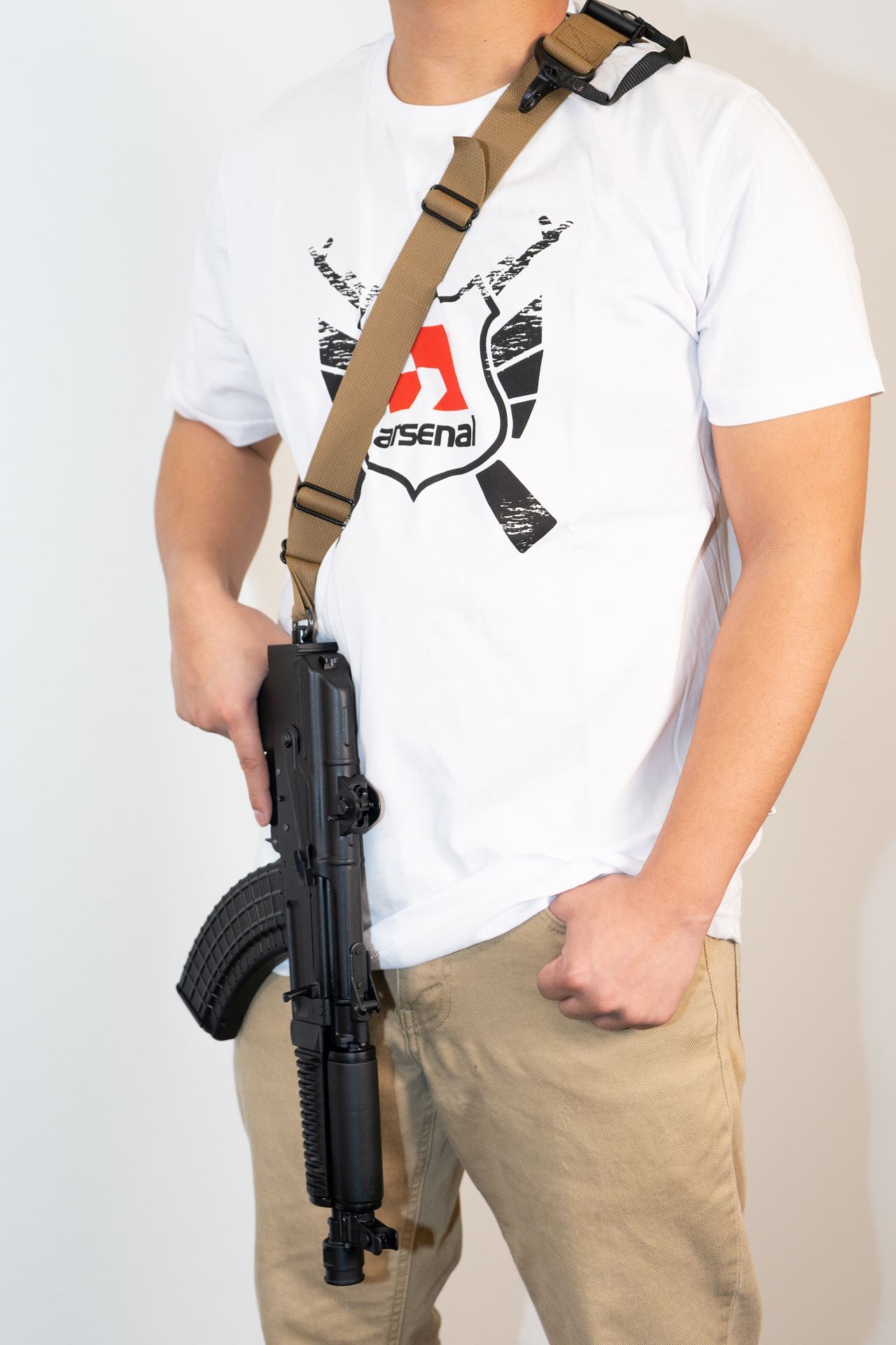 Arsenal SAM7K-34 7.62x39mm Semi-Automatic Pistol with Rear Quick Detach ...