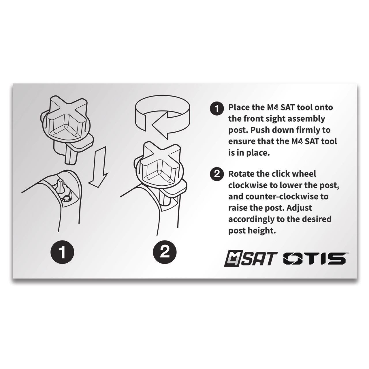 Otis Technology Pack of 2 M4 Sight Adjustment Tools at K-Var