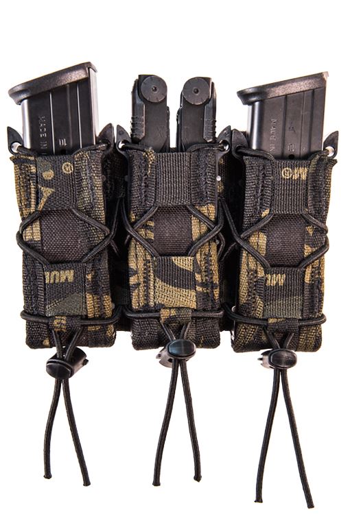 High Speed Gear Pistol TACO MOLLE Triple Magazine Pouch at K-Var