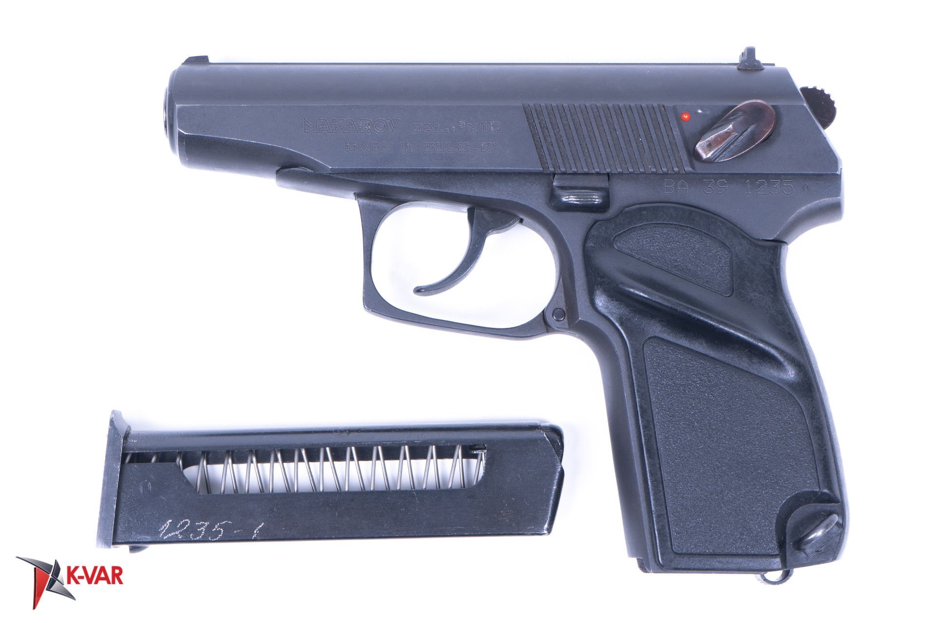 Arsenal BA391235 9x18mm Makarov 8 Round Bulgarian Pistol 1999 at K-Var