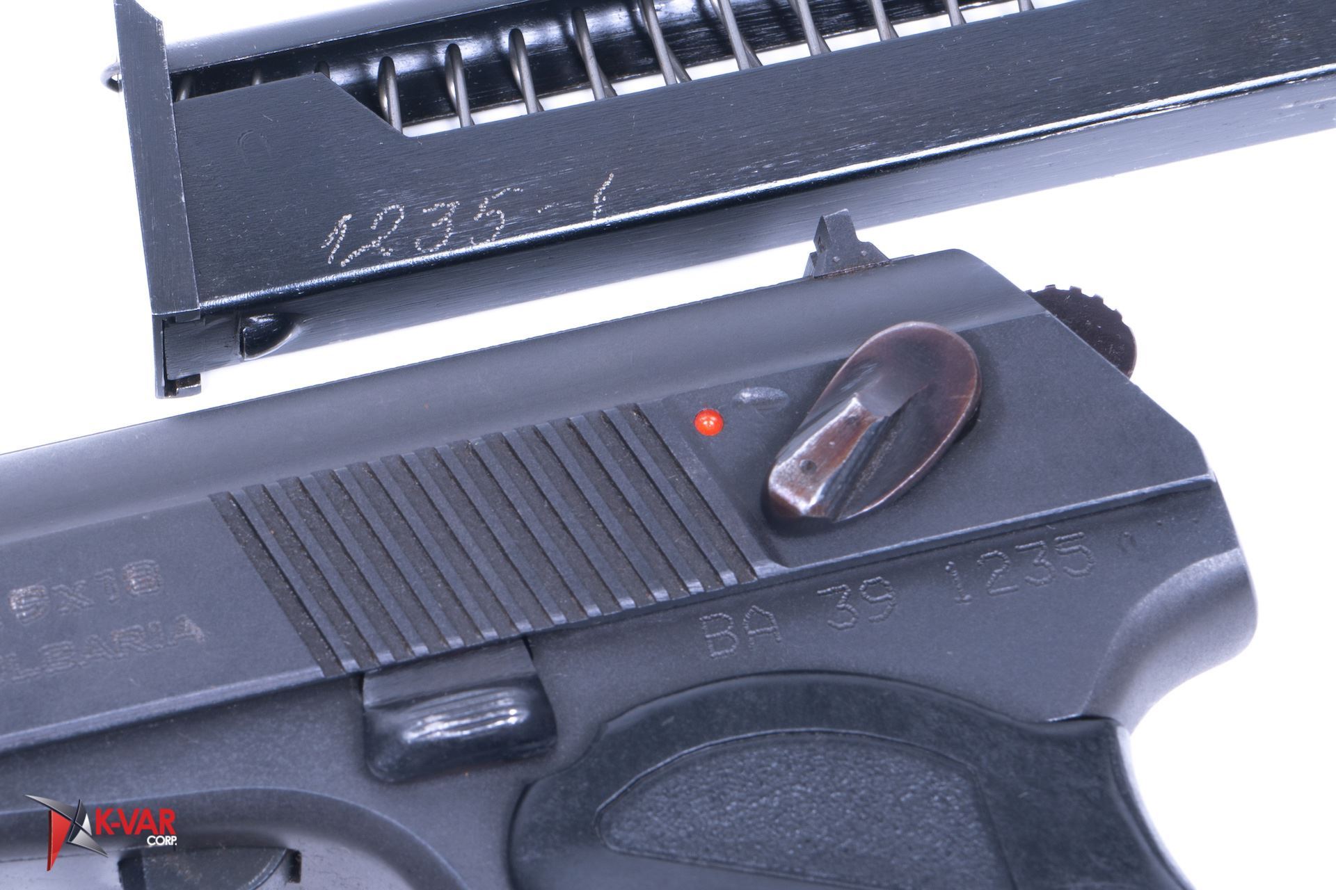 Arsenal BA391235 9x18mm Makarov 8 Round Bulgarian Pistol 1999 at K-Var