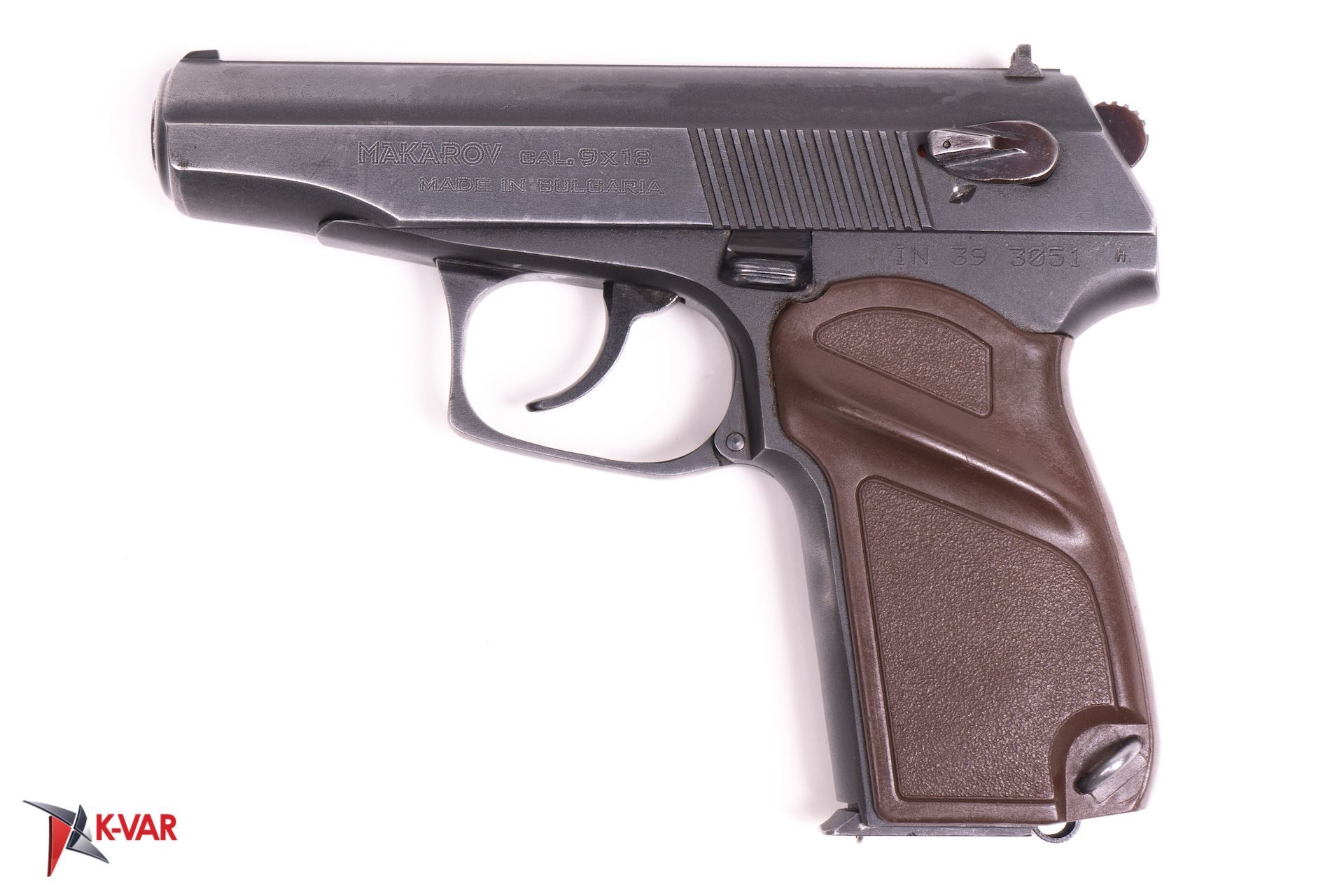 Arsenal IN393051 9x18mm Makarov 8 Round Bulgarian Pistol 1999 at K-Var