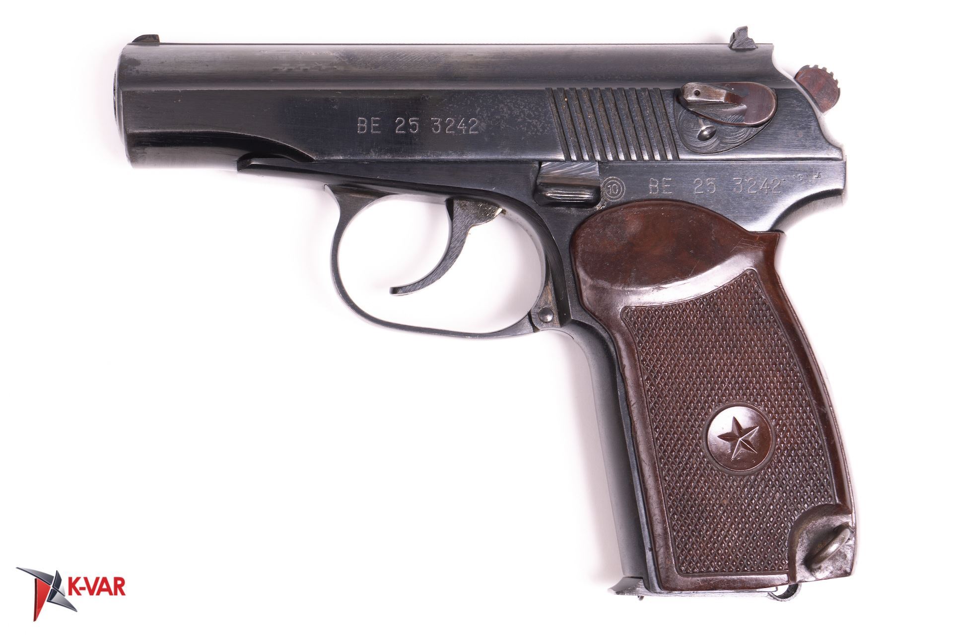 Arsenal BE253242 9x18mm Makarov 8 Round Bulgarian Pistol 1985 at K-Var
