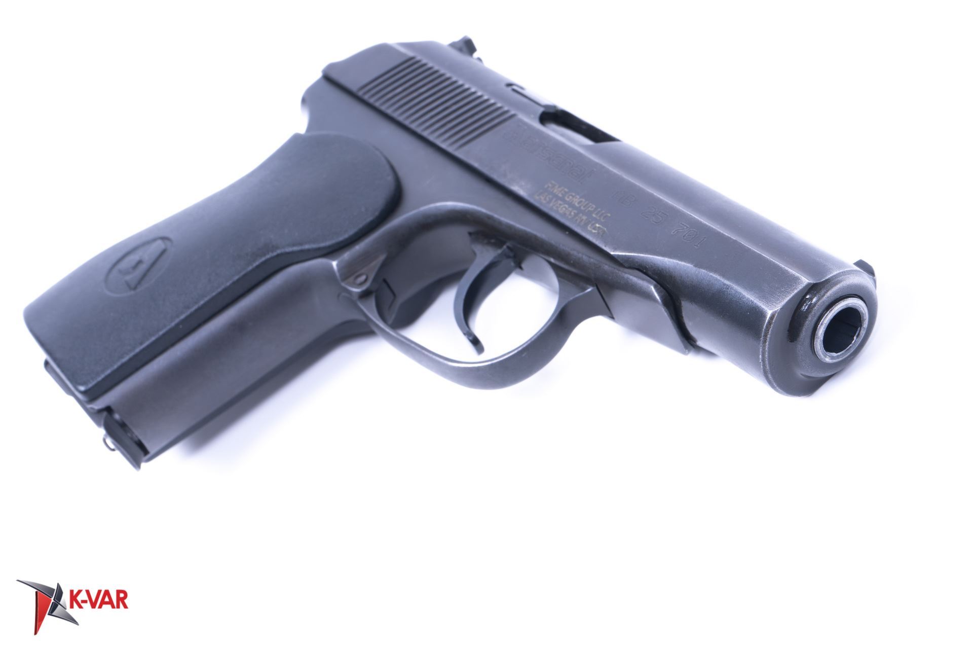 Arsenal AB25701 9x18mm Makarov 8 Round Bulgarian Pistol 1985 at K-Var