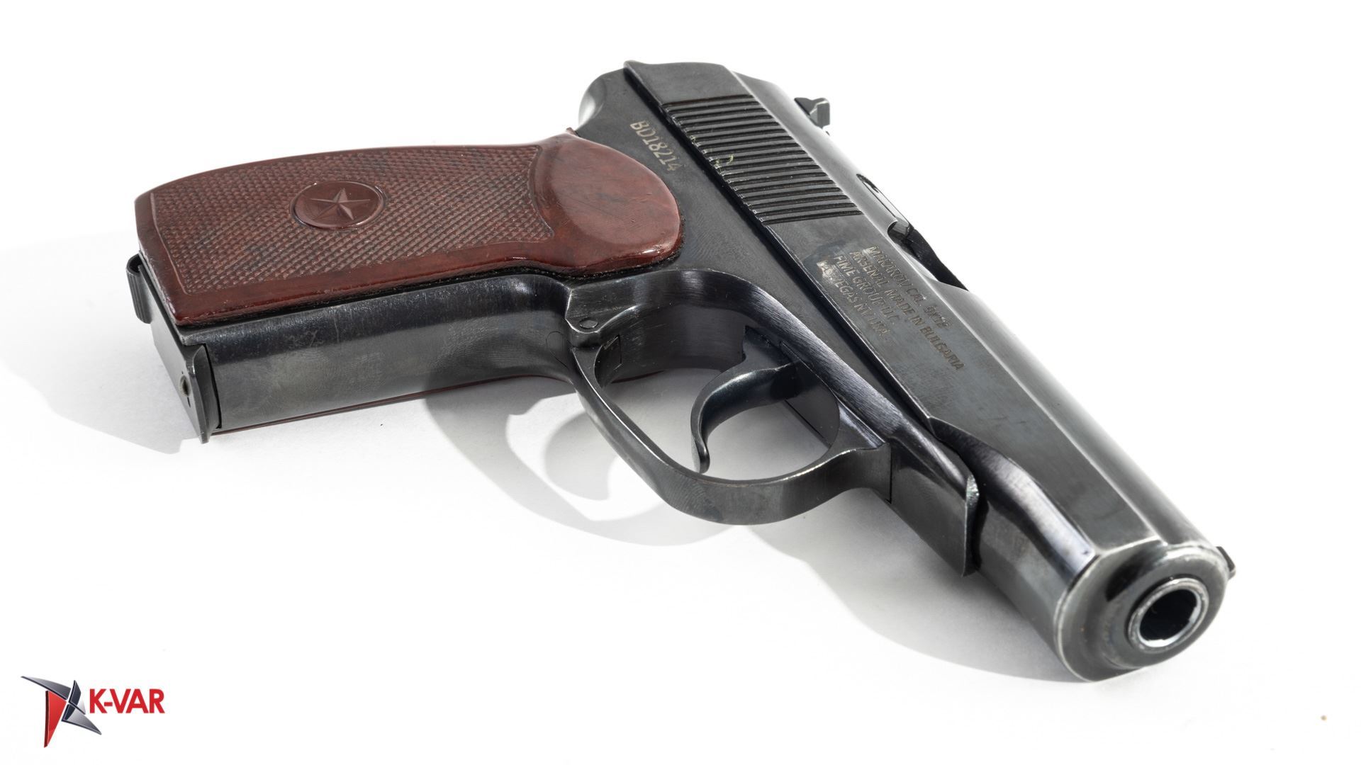 Arsenal BD18214 9x18mm Makarov 8 Round Bulgarian Pistol 1978 at K-Var