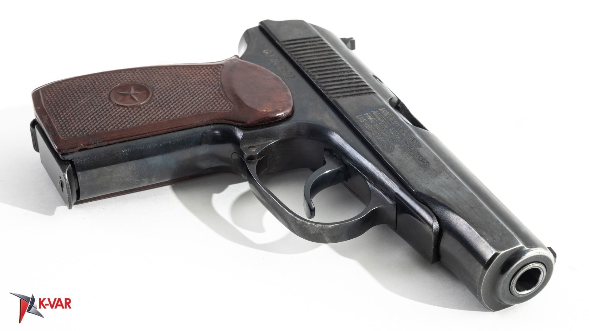 Arsenal BD2424822 9x18mm Makarov 8 Round Bulgarian Pistol 1999 at K-Var