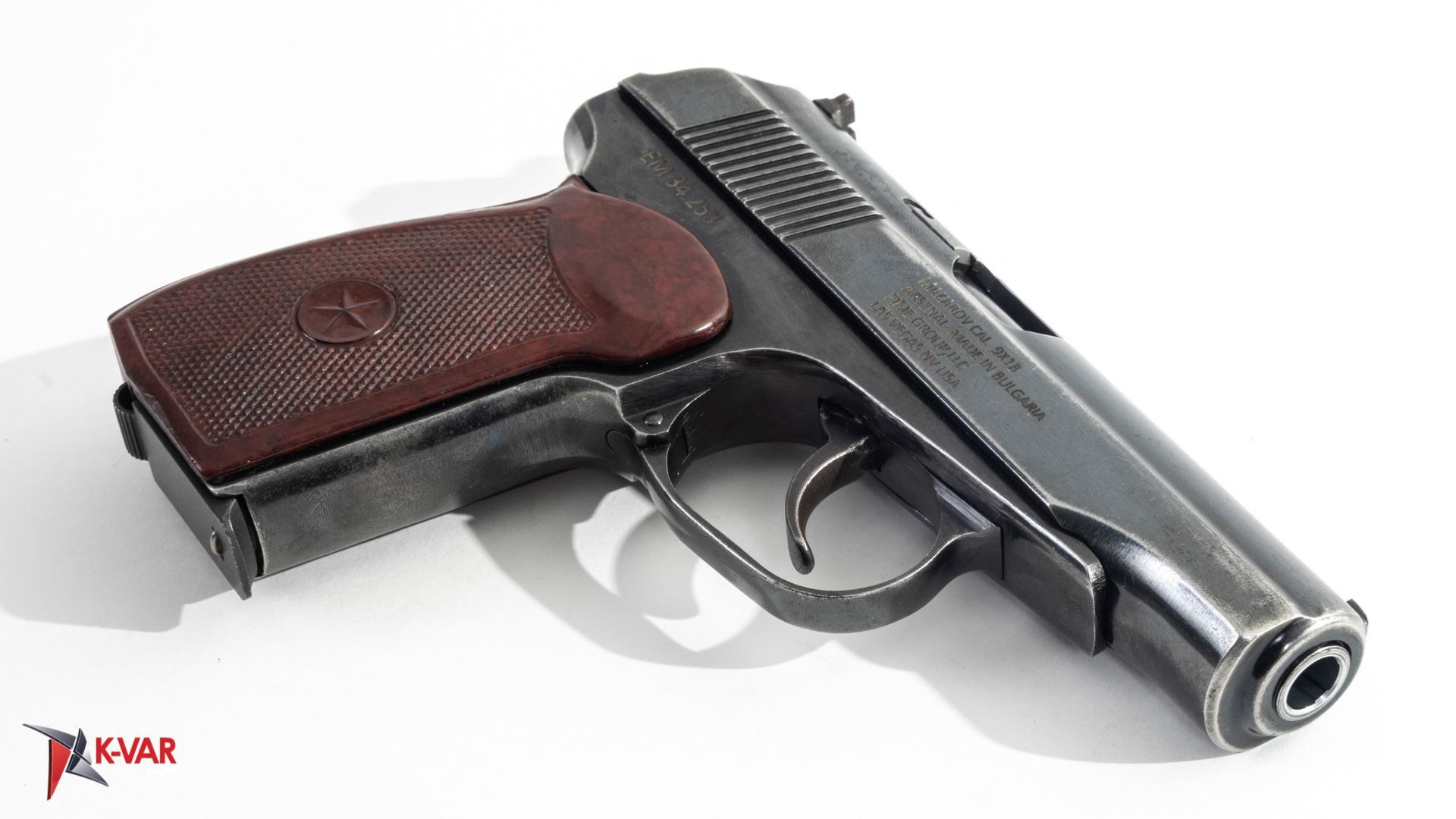 Arsenal EM34253 9x18mm Makarov 8 Round Bulgarian Pistol 1994 at K-Var