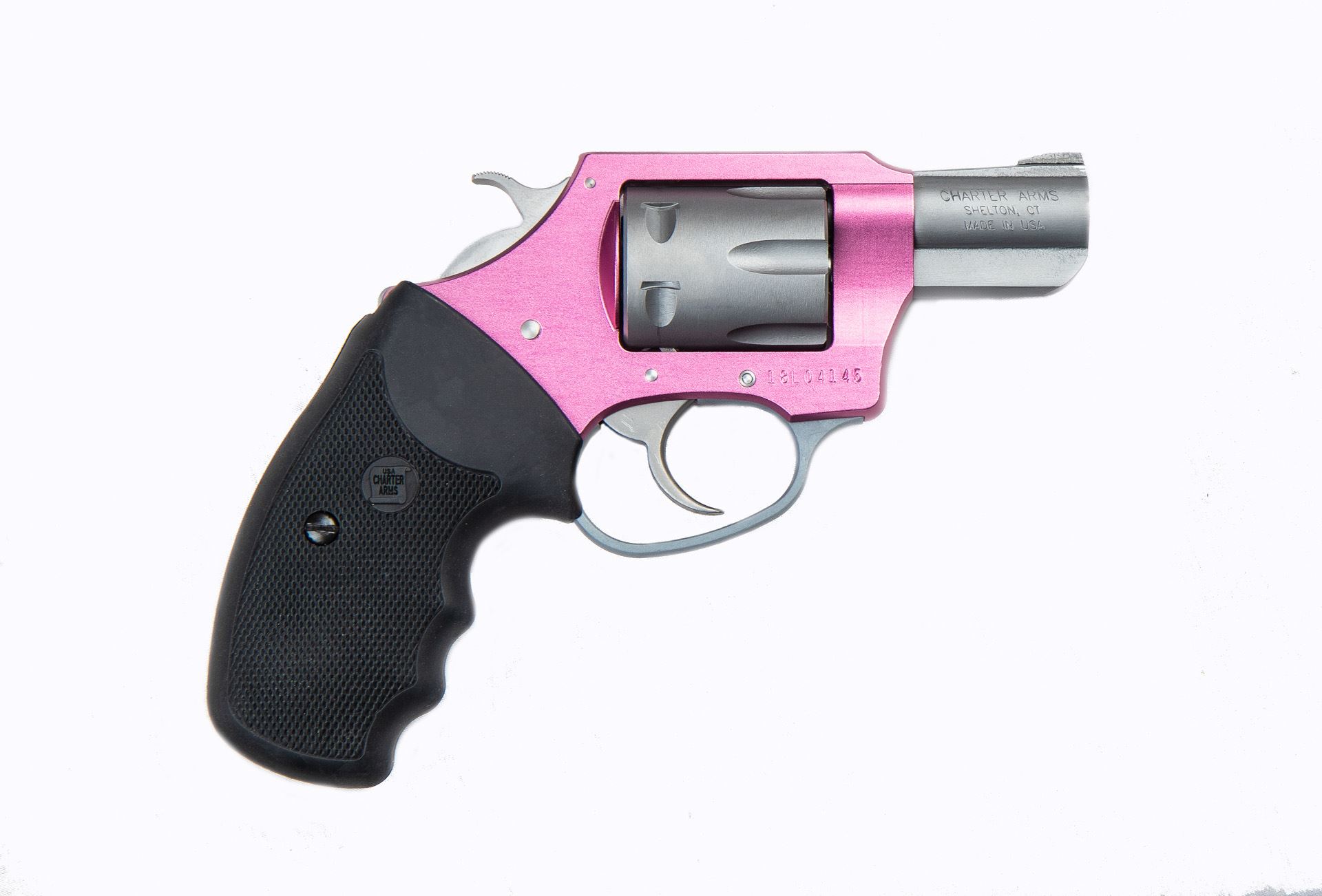 Charter Arms The Pink Lady® .22LR 8rd 2" Barrel Pink Stainless Steel ...