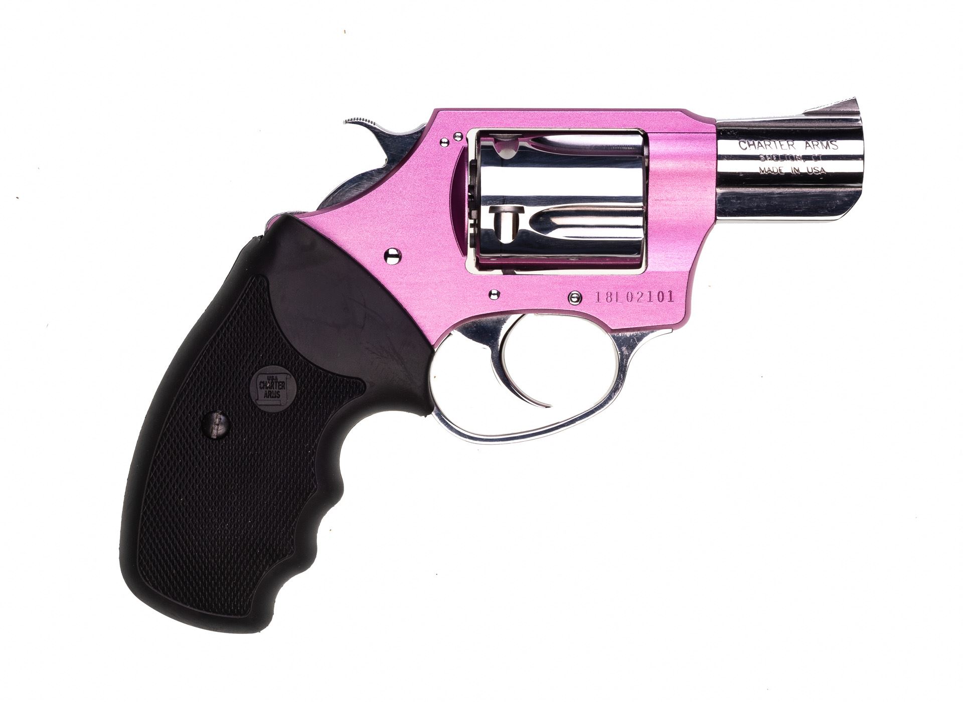 Charter Arms Chic Lady .38 Special 2" Barrel 5rd Pink Hi-Polish ...