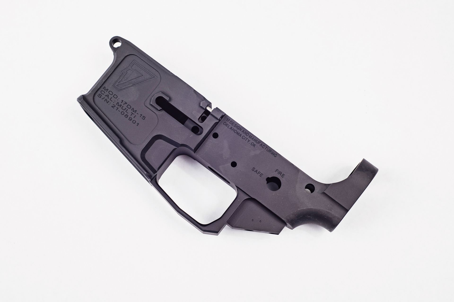 17 Design and Mfg. - Billet AR-15 Stripped Lower Receiver at K-Var