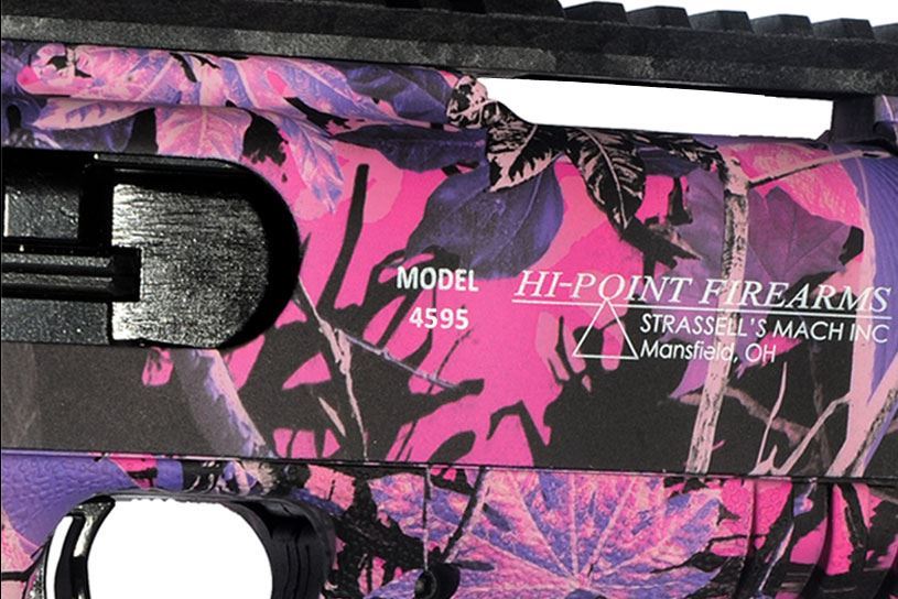 Hi-Point Firearms Model 4595 45 ACP Pink Camo 9 Round Carbine at K-Var