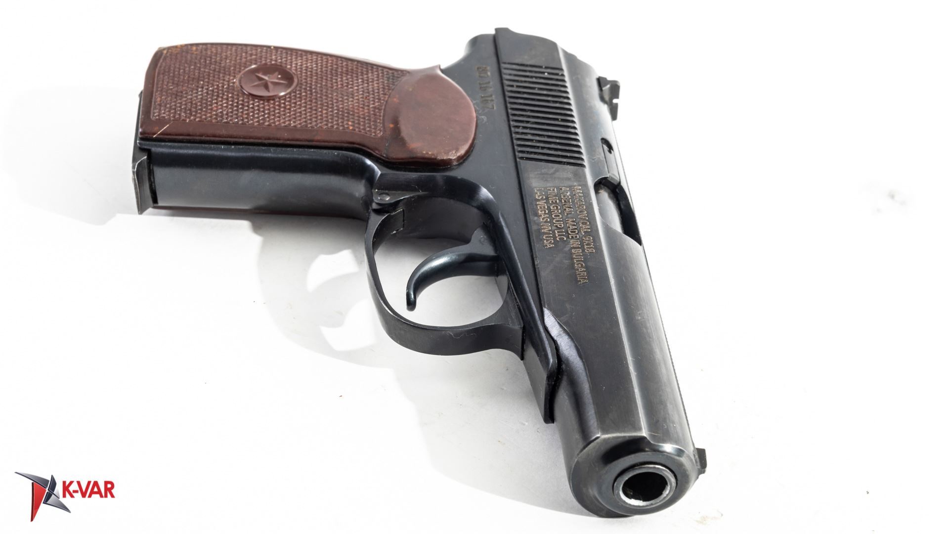 Arsenal BD16167 9x18mm Makarov 8 Round Bulgarian Pistol 1976 at K-Var