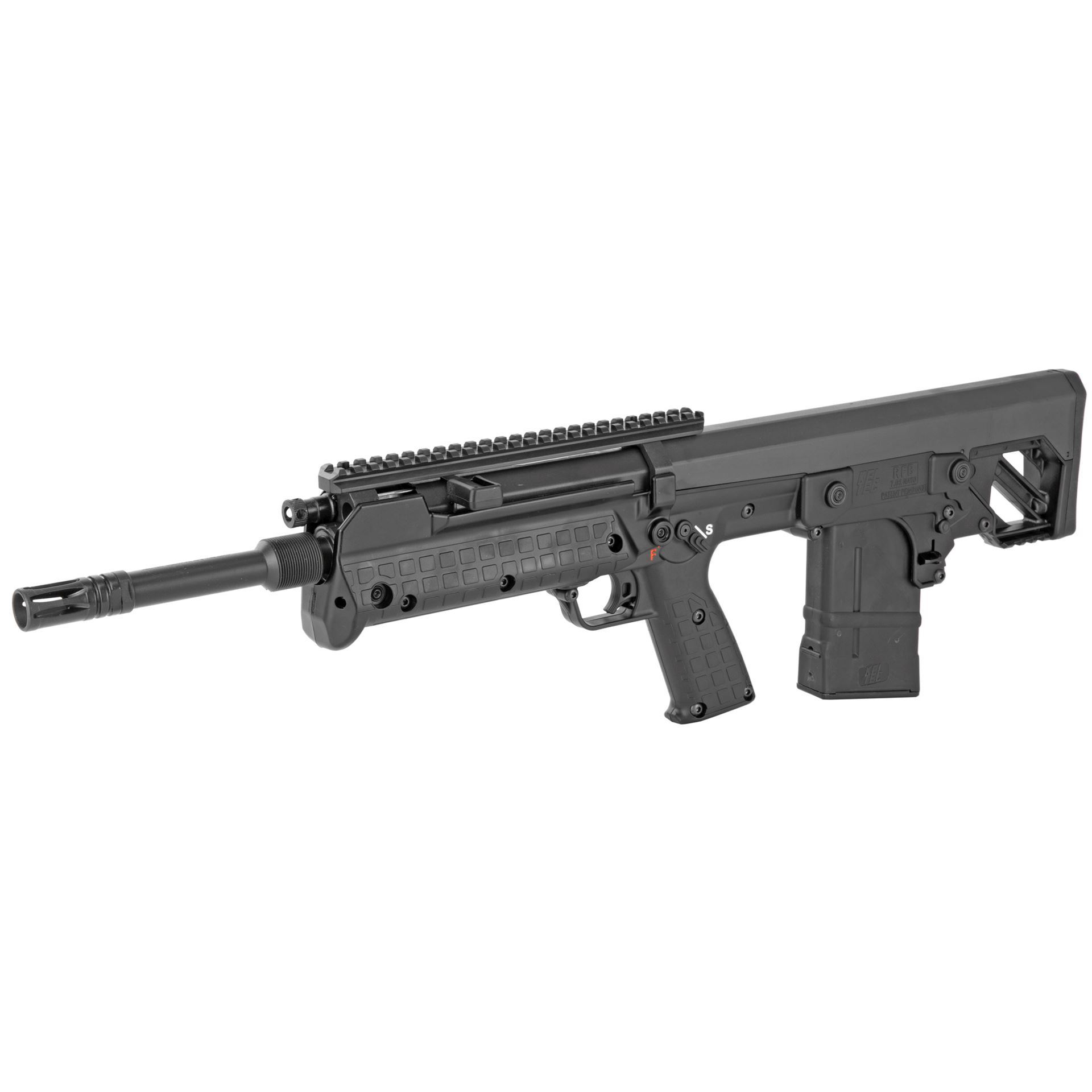 Kel-Tec RFB18 Black 7.62MM/.308WIN 18" Barrel 20 Round Semi-Automatic ...