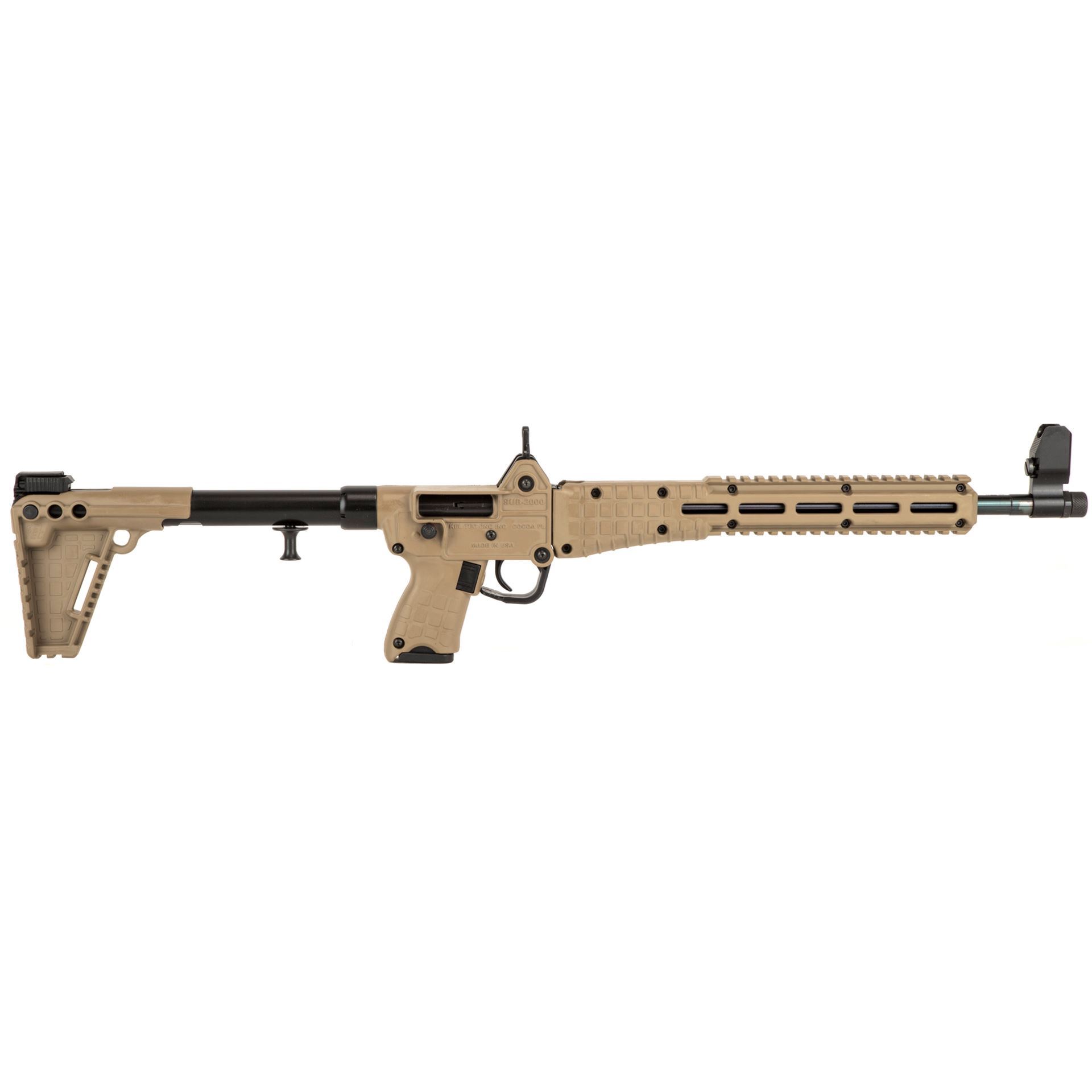 Kel-Tec SUB2000 Tan for Glock 23 40Cal 16" Barrel 10 Round Semi ...