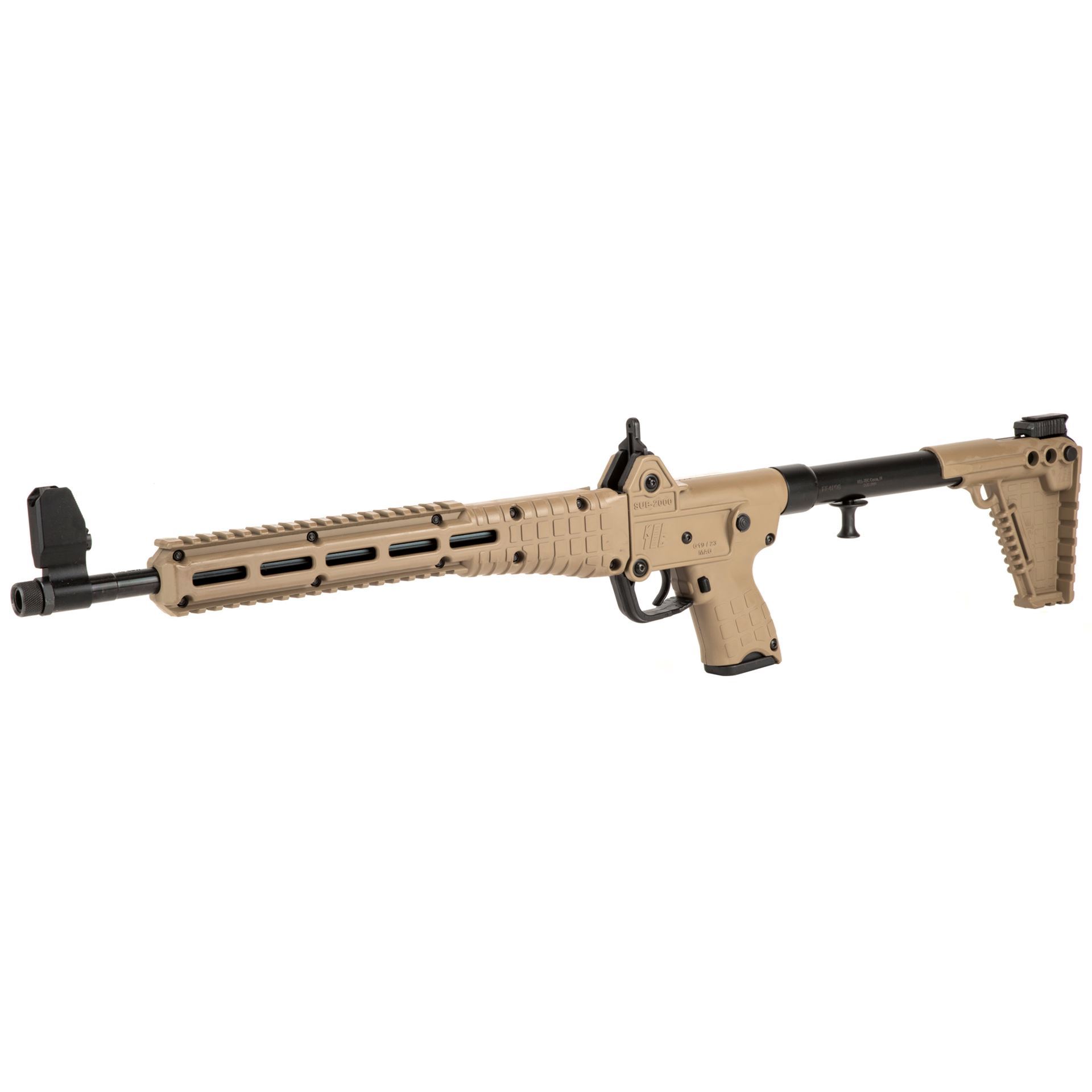 Kel-Tec SUB2000 Tan for Glock 23 40Cal 16" Barrel 10 Round Semi ...