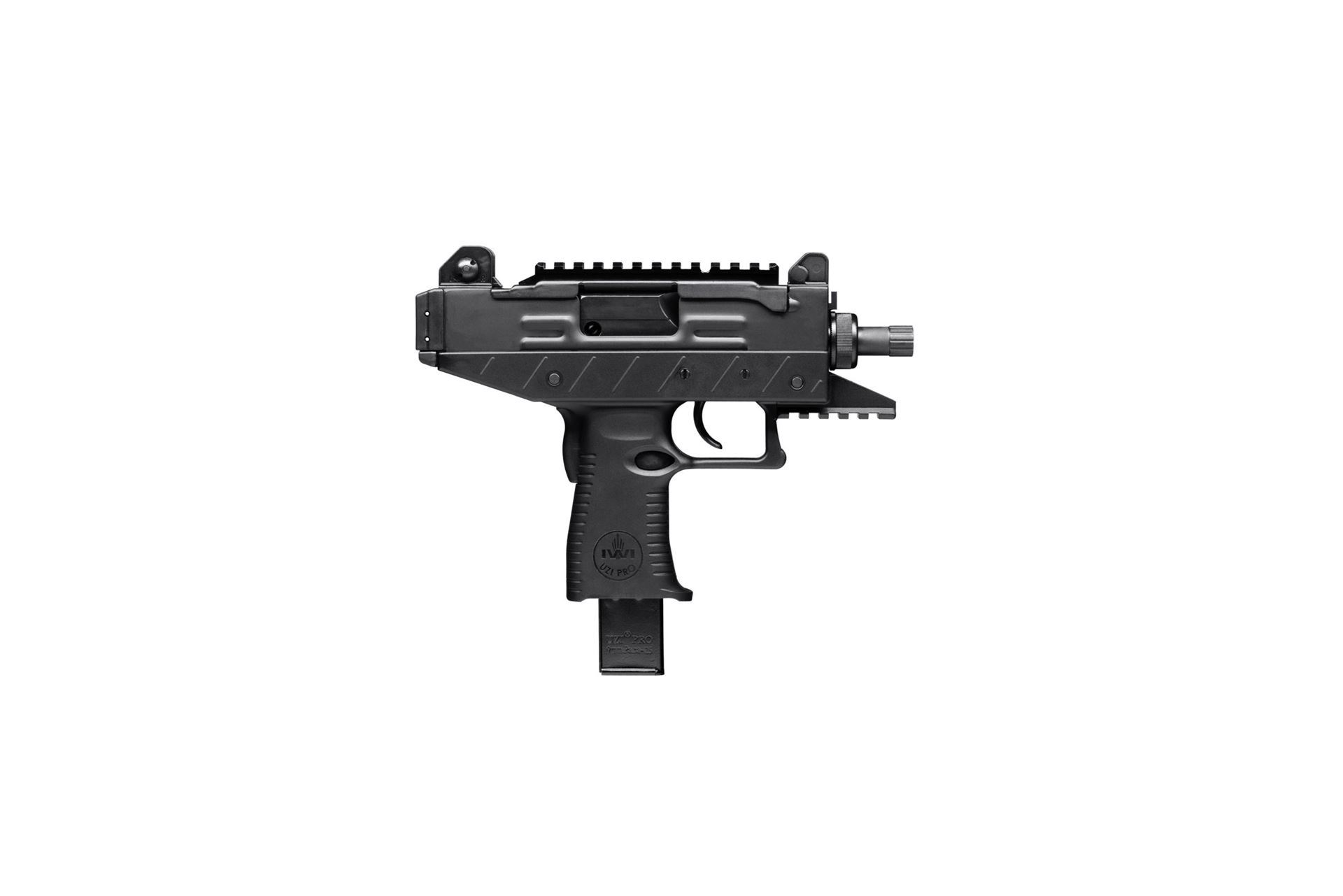 IWI UZI PRO 9mm Luger 4.5" Threaded Barrel Adjustable Sights (2x)25 ...