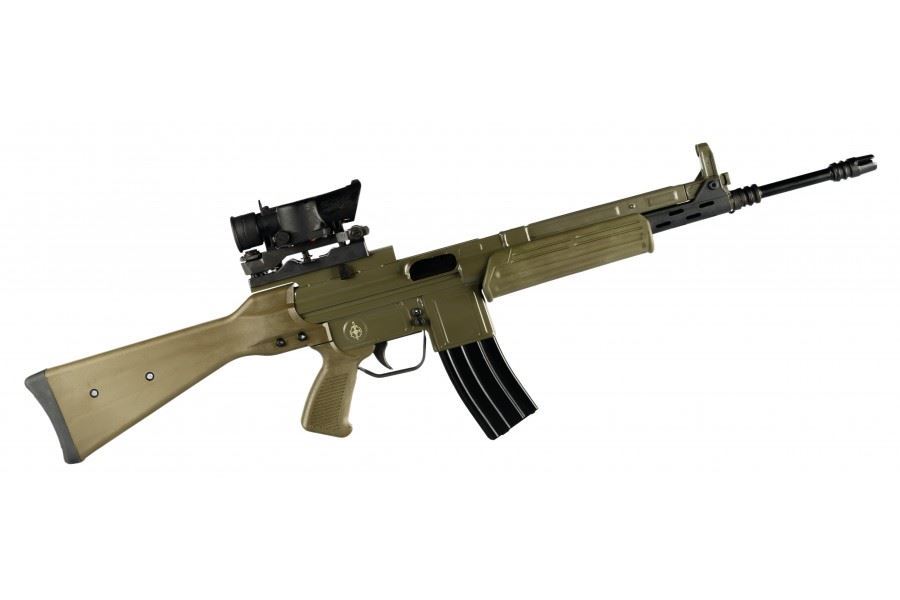 MarColMar CETME LV/S 223 Rifle with SUSAT 4X Scope 30rd Magazine at K-Var