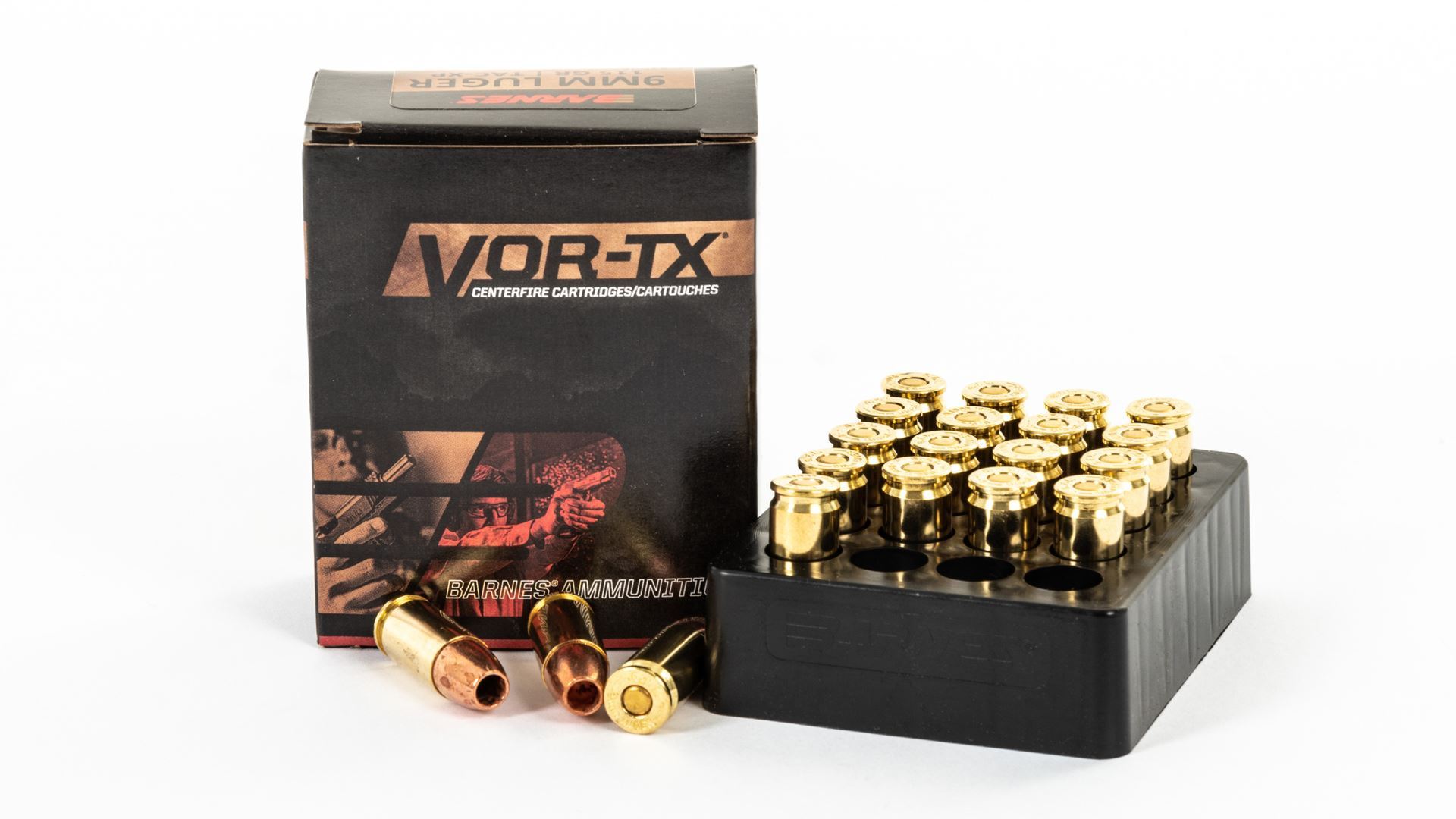 Barnes Vor TAC-XP 9mm Luger+P 20rd Box at K-Var