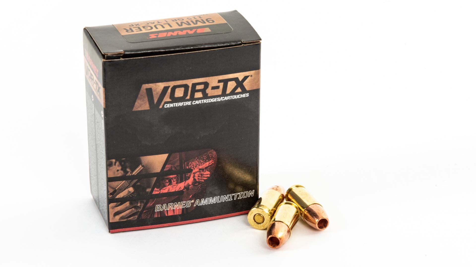 Barnes Vor TAC-XP 9mm Luger+P 20rd Box at K-Var